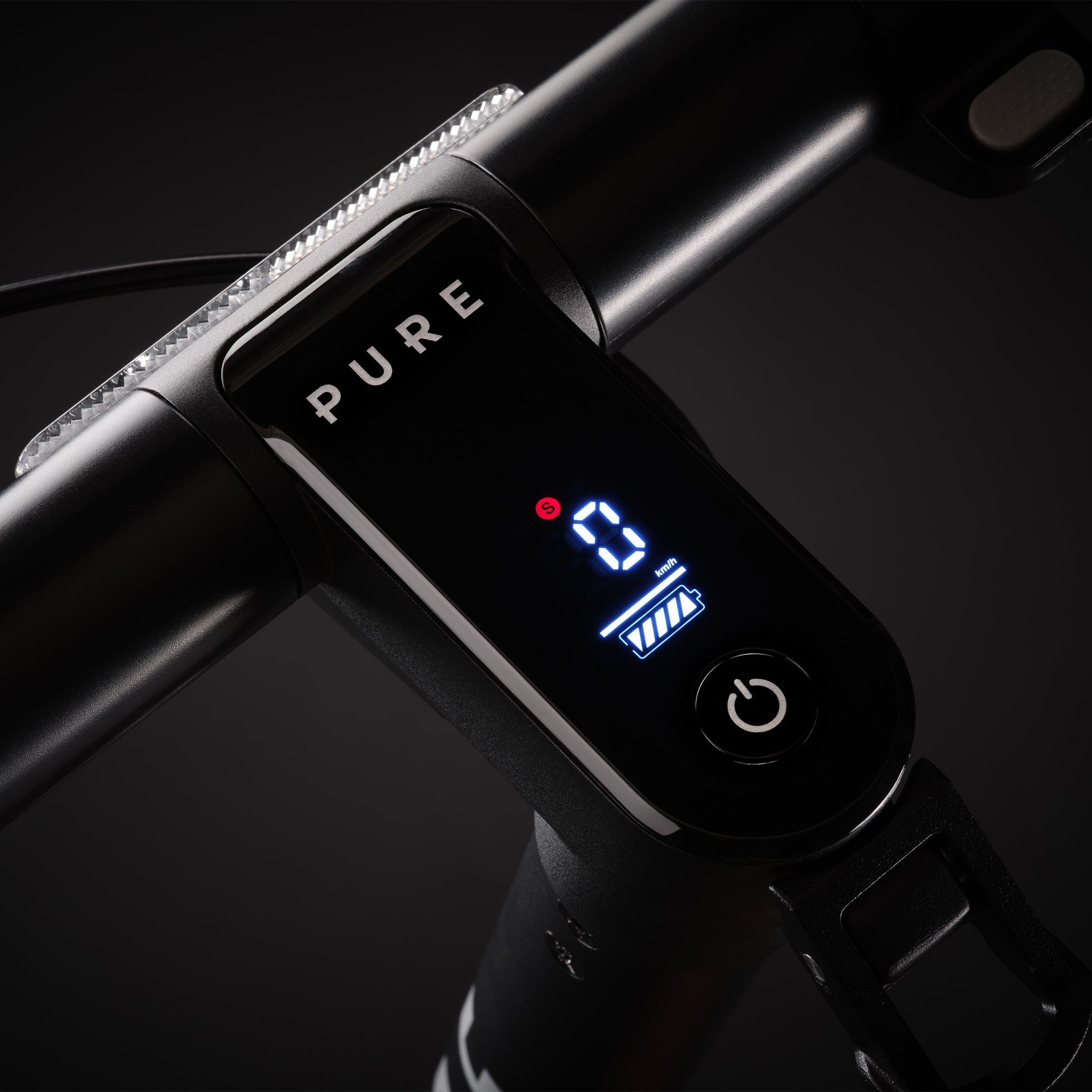 Pure Air5 Black 710W Max Power 30KM Range – Pure Electric Australia